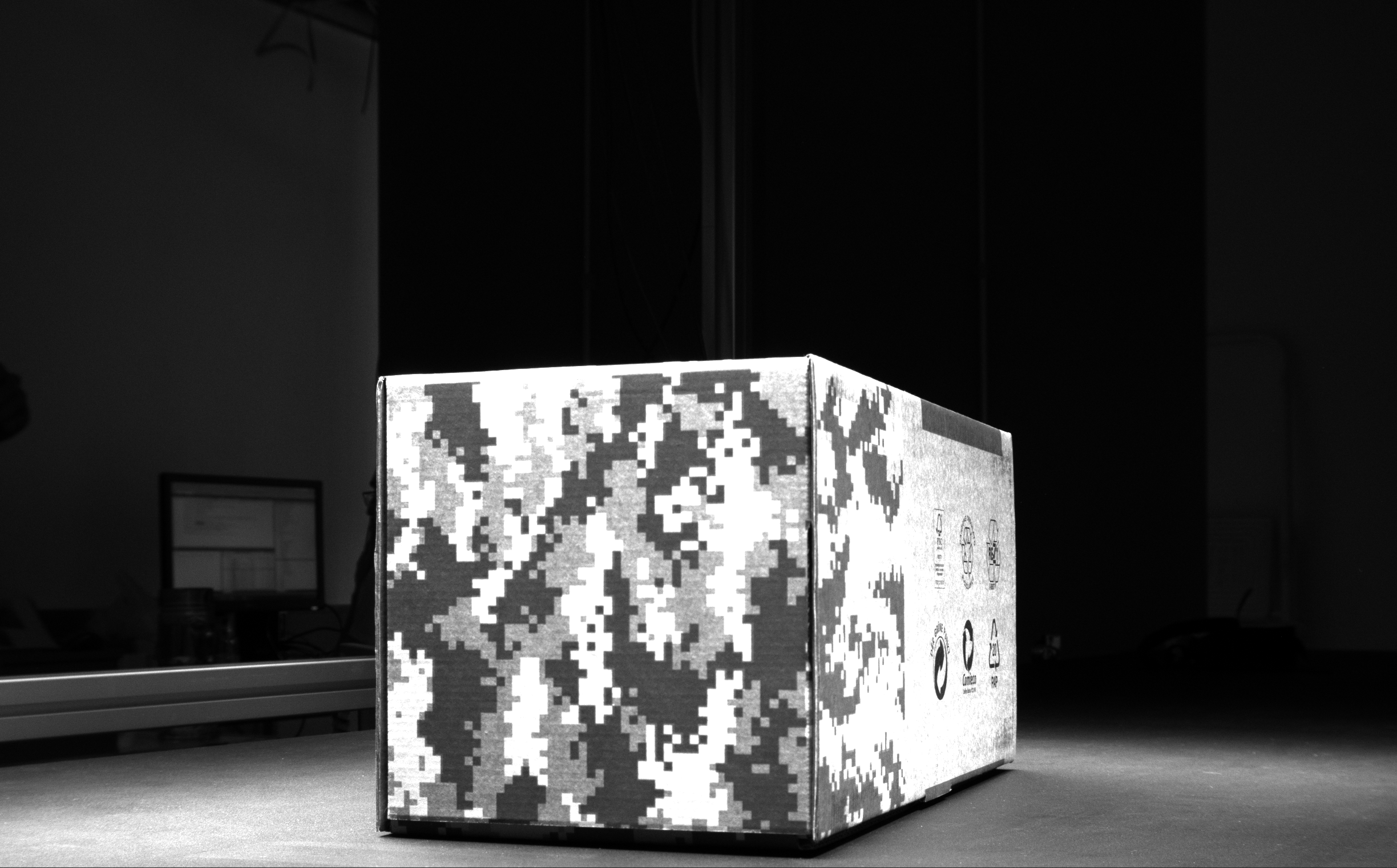 Variant with 5 cameras, 4 of them lateral